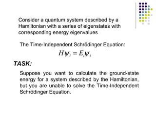The Variational Method PPT