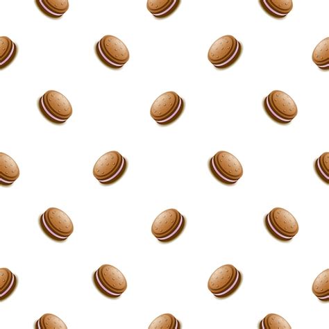 Premium Vector Seamless Pattern Abstract Elements Cookie Cracker Fast