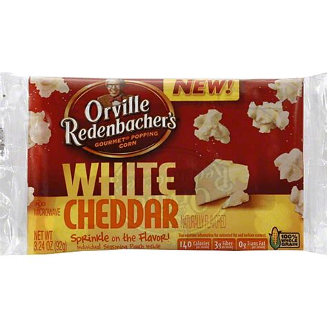 Orville Redenbachers Popping Corn Gourmet Microwave White Cheddar