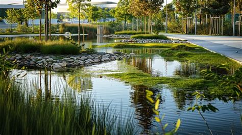 Premium Photo Building Resilient Cities Urban Flood Protection And Sustainable Infrastructure