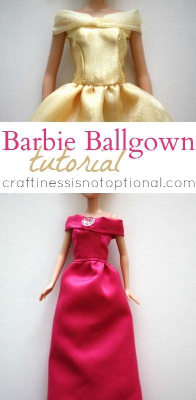 Barbie Ball Gown Sewing Pattern