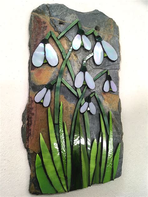 Blue Irises Stained Glass Mosaic Wall Art Artofit