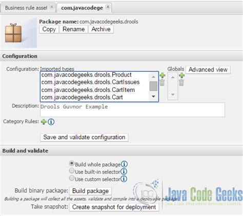 JBoss Drools Guvnor Example Java Code Geeks