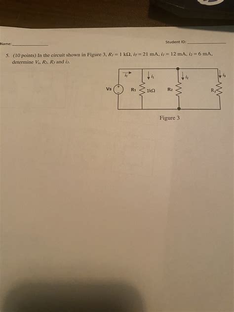 Solved Points In The Circuit Shown In Figure Chegg