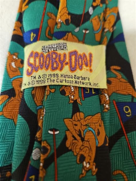 Mens Scooby Doo Hanna Barbera Tie Scooby With Golf G… Gem