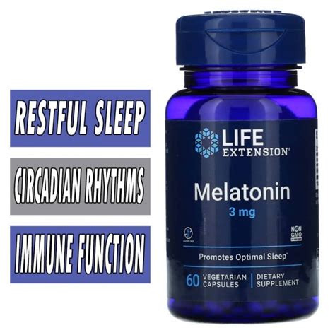 Melatonin Life Extension Optimal Sleep