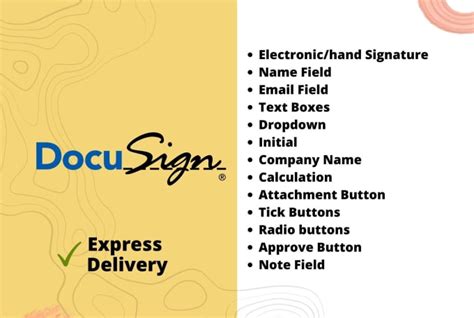 Create Docusign Forms For Your Business And Agreement Forms By