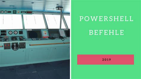 Powershell Befehle Überblick Und Beispiele Linetwork