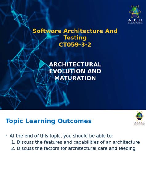 Week 04 Architectural Evolution And Maturation Pdf System