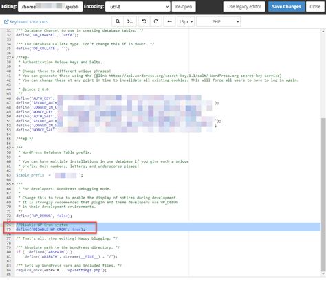 Disabling Wp Cron And Using A Server Cron Wilkins It Solutions Inc