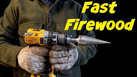 FINALLY A Simple Way To Split Firewood YouTube