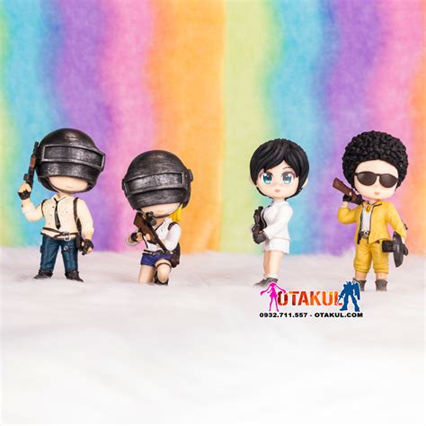 Mô Hình Chibi Pubg 4 Nhân Vật Giá Tốt Nhất Tại