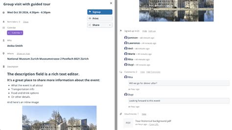Get To Know Event Fields On Teamup