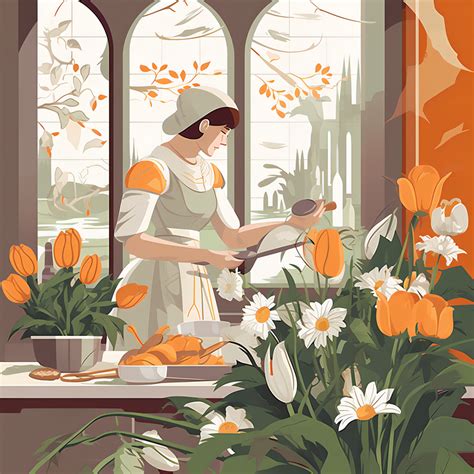 Ai产生的 女士 花朵 Pixabay上的免费图片 Pixabay