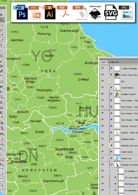 Map Designers Of UK Postcode Maps And Business Location Maps