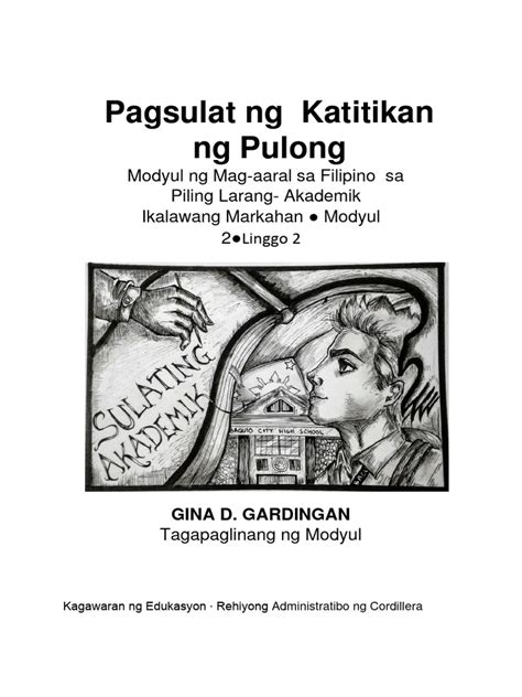 Fpl Akad Q2 W2 Pagsulat Ng Katitikan Ng Pulong Gardingan F Pdf