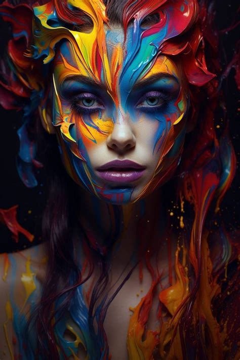 Пин на доске Female Fantastic Краска