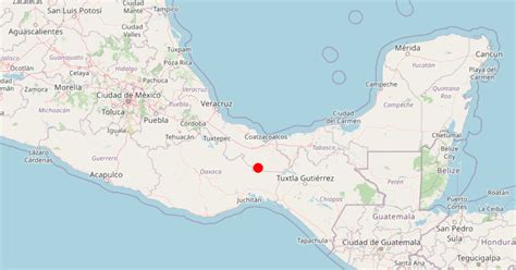 Oaxaca Registra Sismo De Magnitud 40 Con Epicentro En Matías Romero