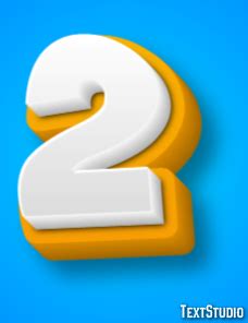 2 Text Effect And Logo Design Number