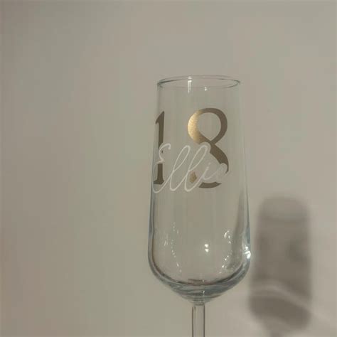 Luxury Personalised Birthday Wine Glass Birthday T Party T