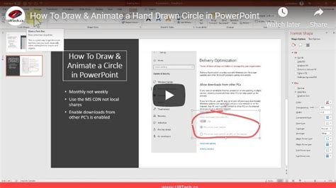 How To Draw Circle Powerpoint