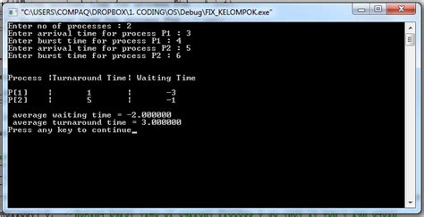 Penjadwalan Cpu Dengan Metode Fcfs First Come First Serve ~ Learn