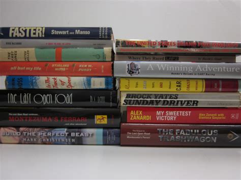 bonhams cars a quantity of automotive novels some signed