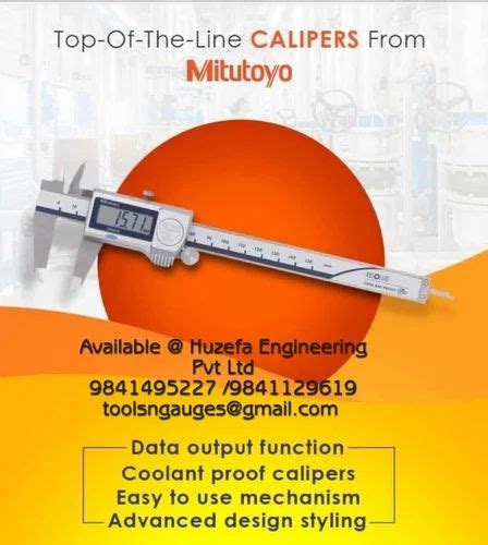 Mitutoyo Measuring Instruments At ₹ 2200 Piece Electronic Outside