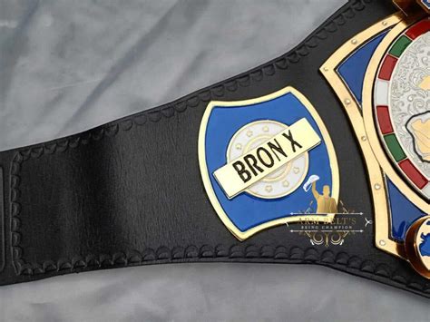 Spinner Championship Belts With Custom Designs