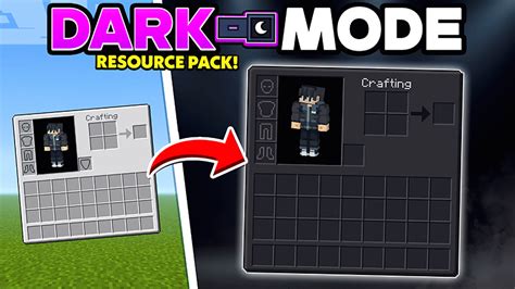 Minecraft Dark Mode Khám Phá Giao Diện Tối Đầy Hấp Dẫn Cho Game Thủ