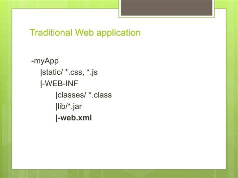 Spring Webapplication Development Ppt