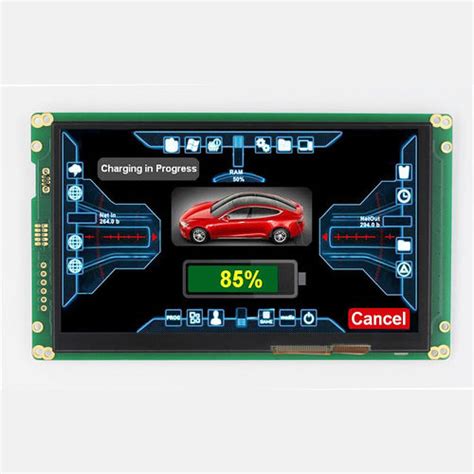 Smart Display Module HMT070DTA D TOPWAY LCD TFT LCD Capacitive Touch Screen Graphic