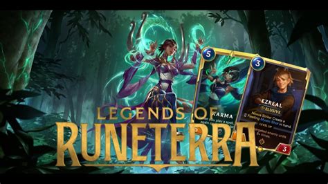 Karma Ezreal Control Deck 1 Legends Of Runeterra YouTube