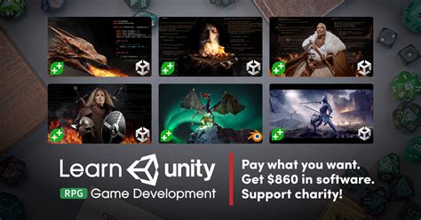 Humble Learn Unity Rpg Game Development Bundle Igb Deals