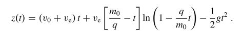 Integration Integrating Velocity How To Get To This Given Equation