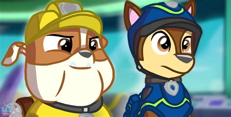 Spy Chase And Rubble By Rainboweevee Da On Deviantart