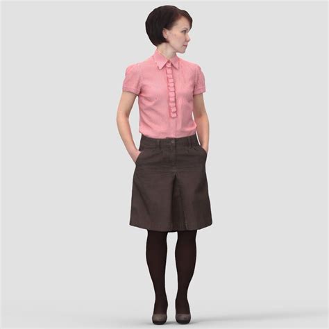 3D Human Model Vol 4 Standing People 3D Model 179 3ds Fbx Obj