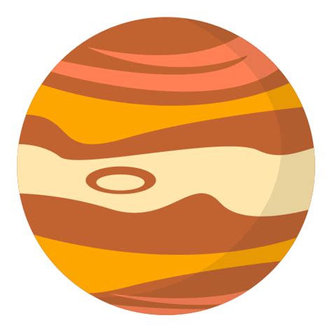Cartoon Jupiter Planet