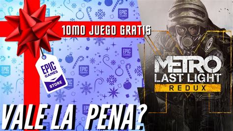 Un Gran Juego Metro Last Light Redux Gratis En La Epic Games Store