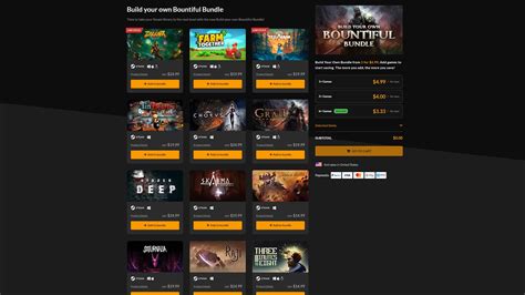 Build Your Own Bountiful Bundle at Fanatical - FullCleared