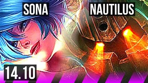SONA Jhin Vs NAUTILUS Aphelios SUP Games EUW Challenger YouTube