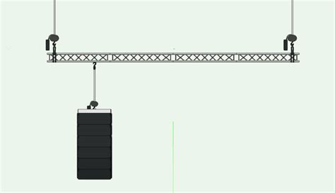 Attaching Speaker Array With Hoist To The Truss Above Braceworks Vectorworks Community Board