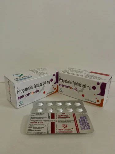 Pregabalin 50mg Tablet At ₹ 1050 Box Pregabalin Capsules And Tablets In