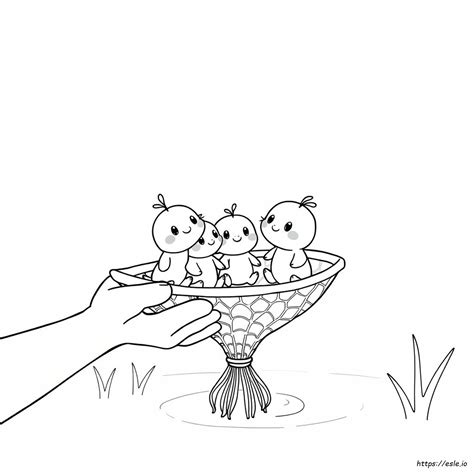 Catch Tiny Ping Värityskuvat