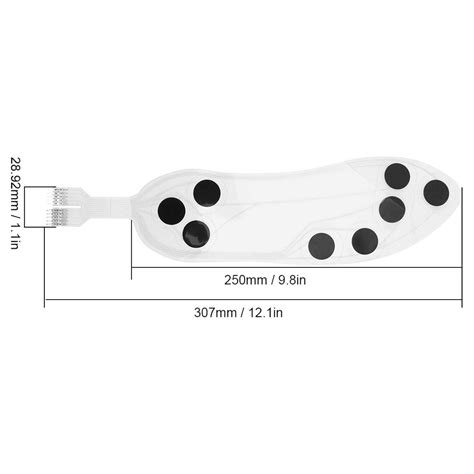 Buy Flexible Thin Film Pressure Sensor Smart Insole And Sensing Mat For