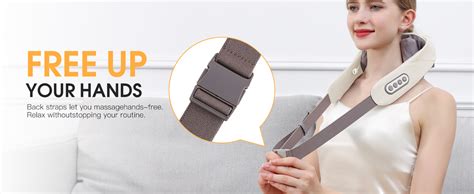 Aerlang Shiatsu Neck And Back Massager With Heatneck