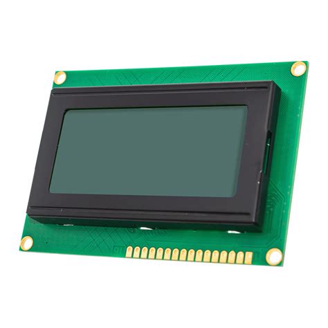 5v 4x16 Character Lcd Module Stn Yellow Green Side Backlit