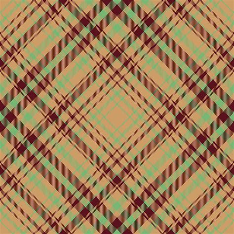 Tartan Background Pattern Textile Check Plaid Vector Seamless Texture