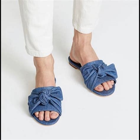 Tory Burch Shoes New Tory Burch Annabelle Bow Slide Sandal Poshmark