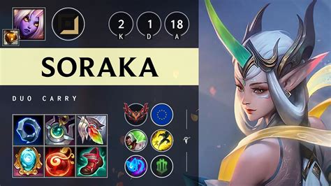 Soraka Carry Vs Syndra Healing Master Euw Grandmaster Patch 1421